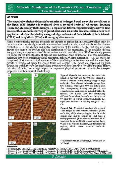 Molecular Simulations Of The Dynamics Of Grain Boundaries