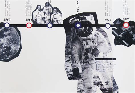 One Event Newspaper Space Race 1957 1975 On Behance