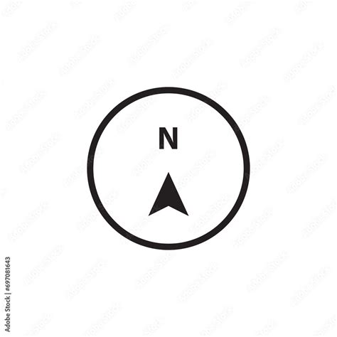 Compass Icon Web Element Siple Flat Trenndy Style Illustration On