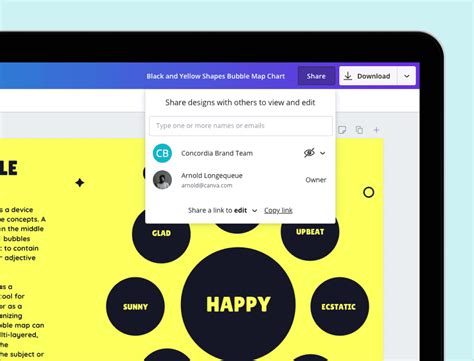 Bubble Maps Online Und Kostenlos Erstellen Canva