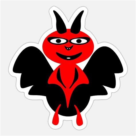 Cute Devil Stickers Unique Designs Spreadshirt