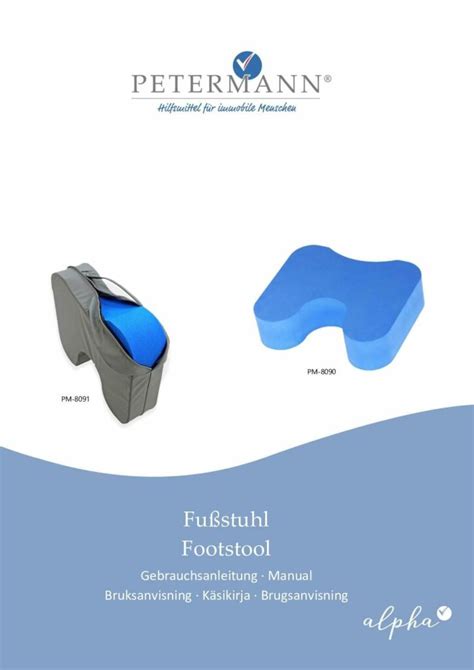 Alpha Footstool Human Care Nederland
