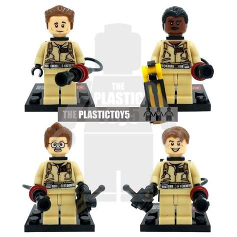 [new Arrival ] Ghostbusters Figures Set Comes With 4 Figures Box Set More Sy Superheroes