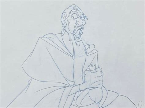 Anastasia 1997 1 Original Animation Drawing Of Rasputin Very Rare
