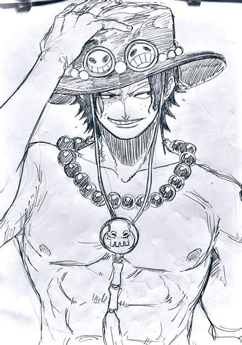 Portgas D Ace Drawing