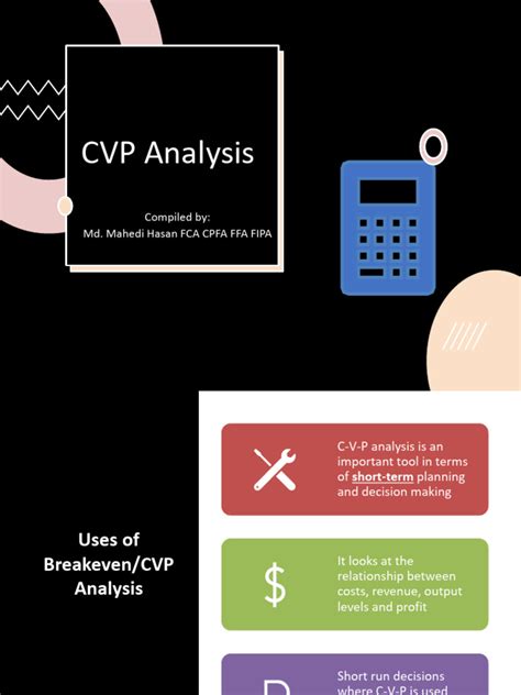 Cvp Analysis Pdf Business Economics Business