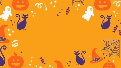 Free Halloween Party Background Template To Edit Online