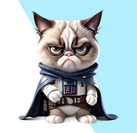 Premium Psd A Cute Grumpy Kitten In Costume