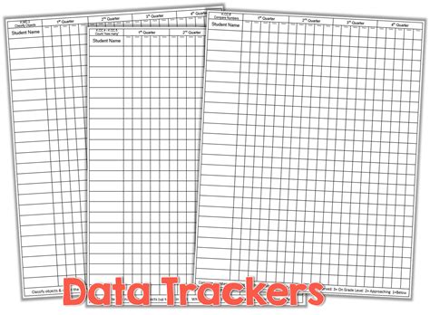 Little Minds At Work Teacher Friendly Data Collection Freebie