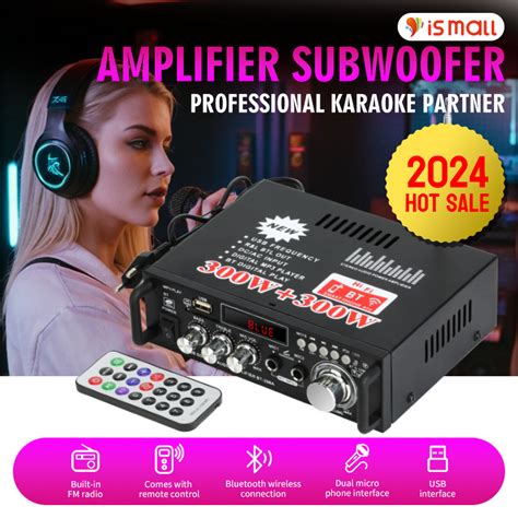 Jual Bt 298a Amplifier Bluetooth Digital Amplifier 300w Audio Display