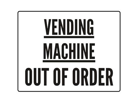 Free Printable Out Of Order Sign Templates Pdf Word Restroom
