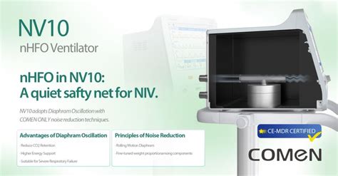 Comen Nv10 Ce Medical Mdr Nhfov Neonatal Nicu Non Ventilation
