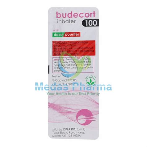 Budecort 100 Inhaler 200 Mdi In 1 Packet Treatment In Asthma At Rs