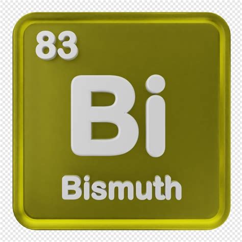 Premium Psd 3d Periodic Table Of Element