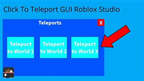 Click To Teleport Script Roblox Hướng Dẫn Toàn Diện Và Chi Tiết