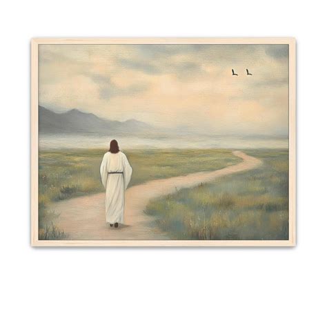 Walk With Me Lds Art Modern Jesus Christ Artwork Christian Wall Art