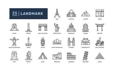 Landmark Logo Vector Art Icons And Graphics For Free Download