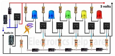How To Make Music Light For The Amplifier Light Music Electronic