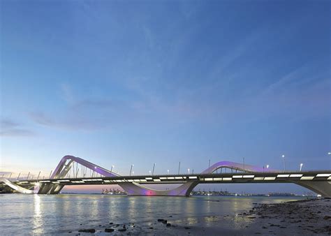 Sheikh Zayed Bridge By Zaha Hadid Photographed By Hufton Crow