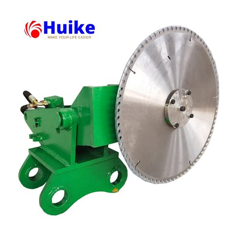 Excavator Saw Head For Cutting Trees Branches And Bushes With Circle