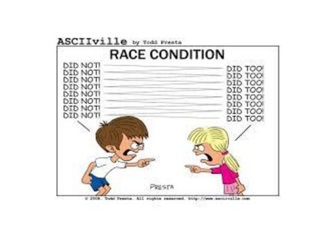 레이스 컨디션 기초 basic race condition