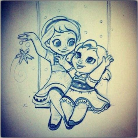 Hermanas Frozen Drawings Easy Disney Drawings Disney Princess