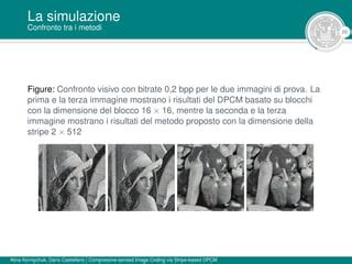 Compressive Sensed Image Coding Slide PPT