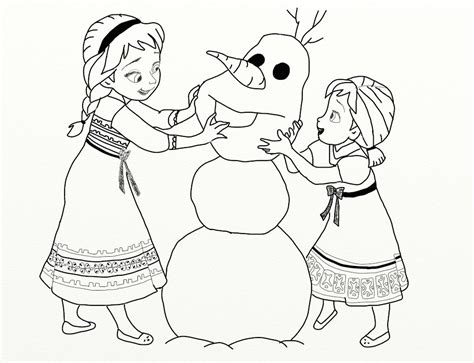 Elsa And Anna Drawing At Getdrawings Free Download
