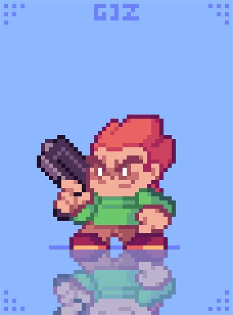 Pico Idle Animation By Gejospixelart On Newgrounds