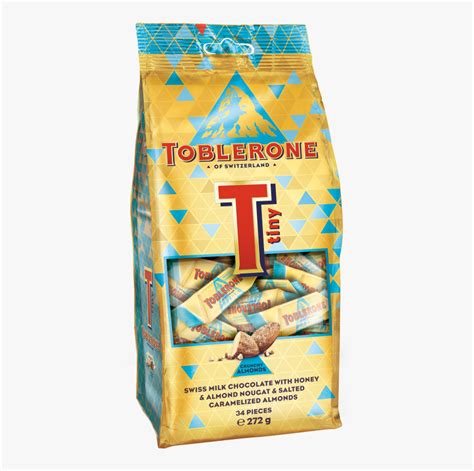Toblerone Tiny Crunchy Almond Hd Png Download Kindpng