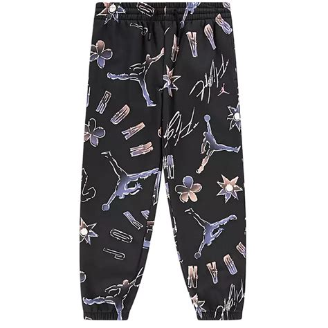 Jordan Girls Jdg 23 Throwback Ss Fleece Joggers Black
