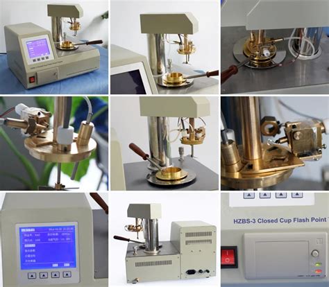 Automatic Laboratory Testing Equipment Closed Cup Oil Flash Point