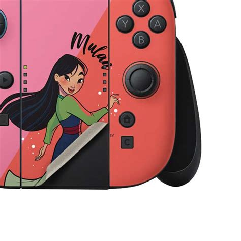 Disney Princess Mulan Art Nintendo Switch 2 2025 Joy Con Controller Skin Skinit