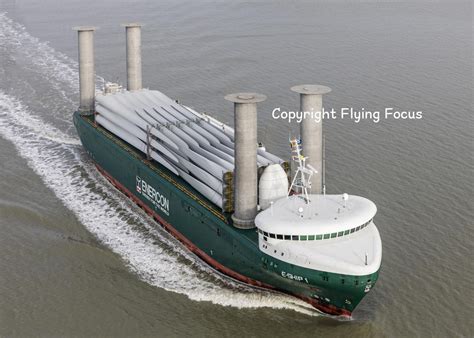 The E Ship 1 Owned By The German Windturbine Manufactorer Enercon Is