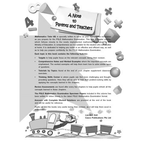 Primary Six Mathematics Tutor 6b