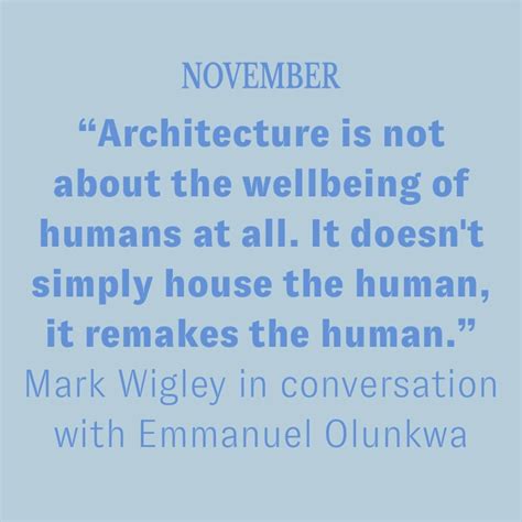 November Mark Wigley