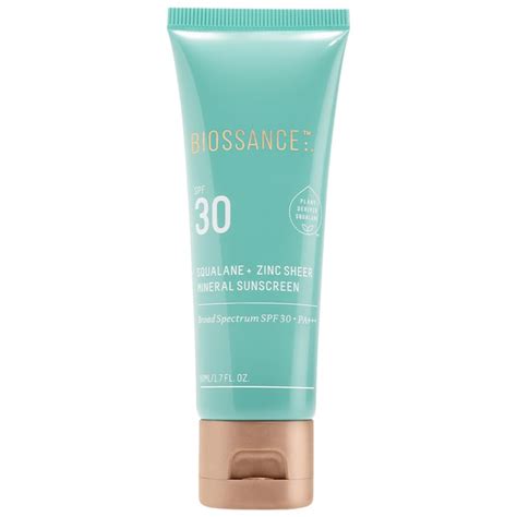 Zinc Sheer Hydrating Mineral Face Sunscreen Spf 30 With Ectoin