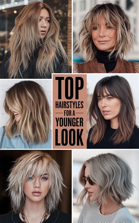 Discover Best Hairstyles To Make You Look Younger And Rejuvenate Your