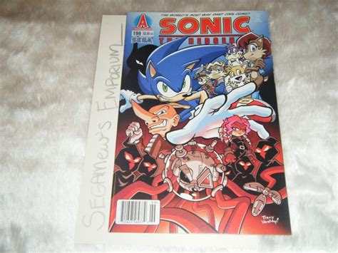 Sonic The Hedgehog Issue 199 Nm Sega Comic Archie