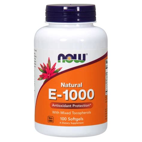 Good Earth E 1000 D Alpha Tocopherol 100 Softgels Good Earth