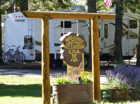 Mt Lassen Shingletown Koa Campsite Photos