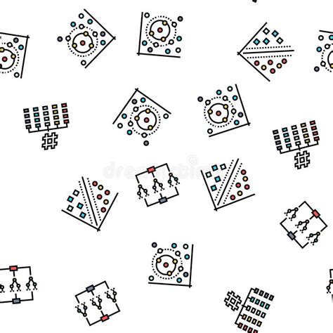 Algorithm Data Technology Ai Seamless Pattern Vector Stock Illustration Algorithm Data Technology Ai Seamless Pattern Vector Stock Illustration