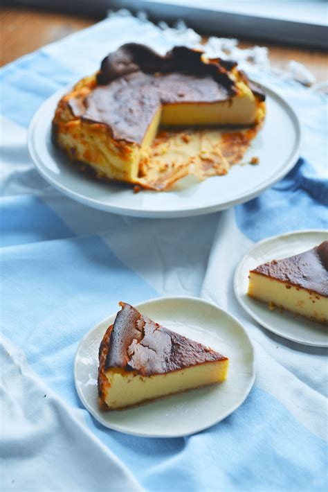 Basque Cheesecake The Roaming Kitchen