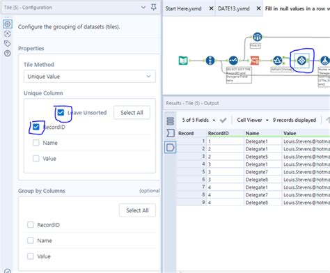 solved fill in null values in a row with value in a later page 2