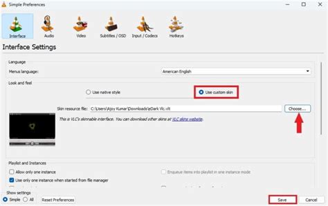 How To Change VLC Media Player Theme Thecoderworld