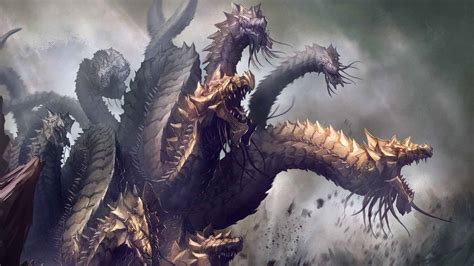 Hydra Dragons 3d Printable Threexia The Matriarch Hydra Dragon By