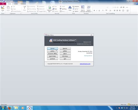 Hoa Property Management Database Software System For Hoas And