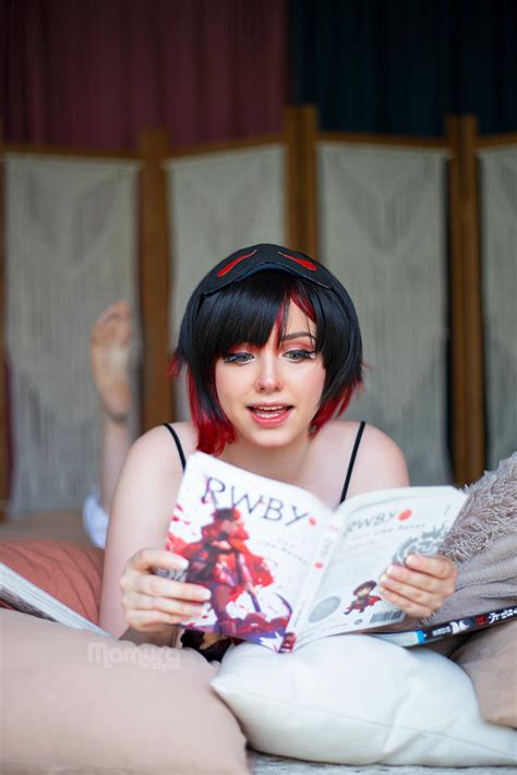 [self] Ruby Rose Pajamas Cosplay By Me Mamura Senpai R Rwby