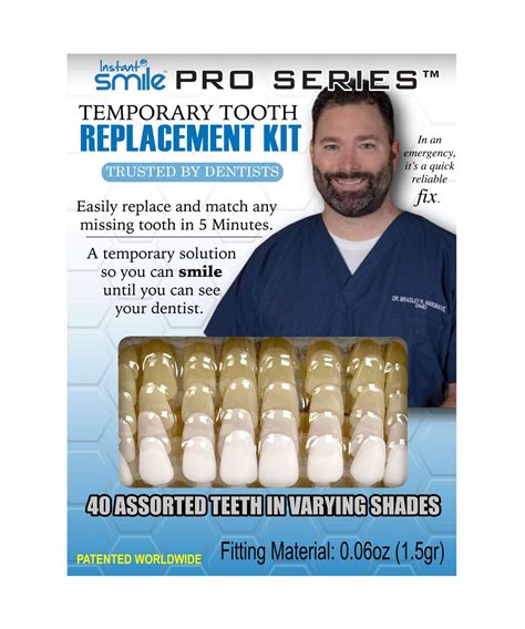 Instant Smile Temporary Tooth Kit Pro Series Transform Your Smile