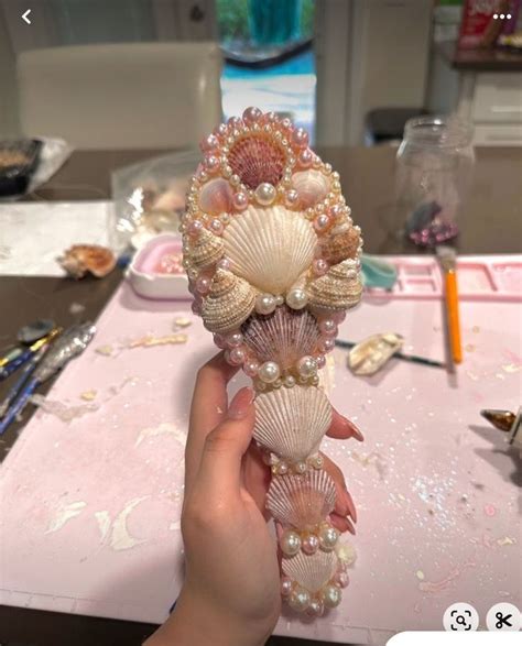 Friends Diy Summer Pearl Craft Aesthetic Pearl Shell Crafts Crafts